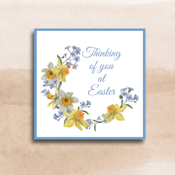 Easter Cards Floral Crescent - Pack of 6 – BRF Resources